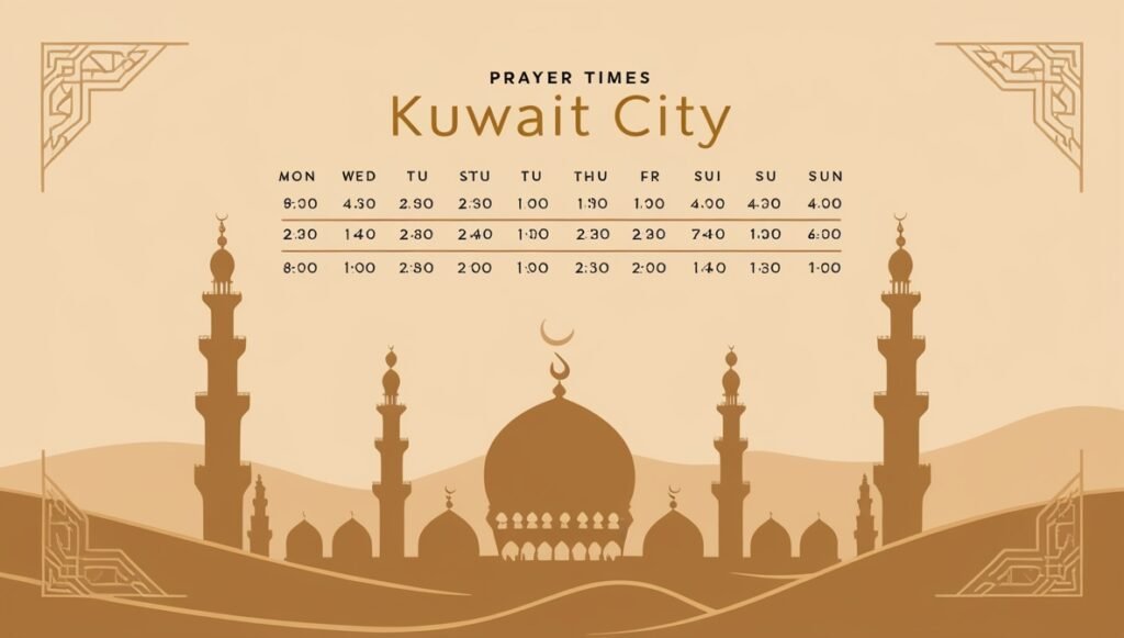 Prayer times - Azan time - Salah times by City 2025 2025